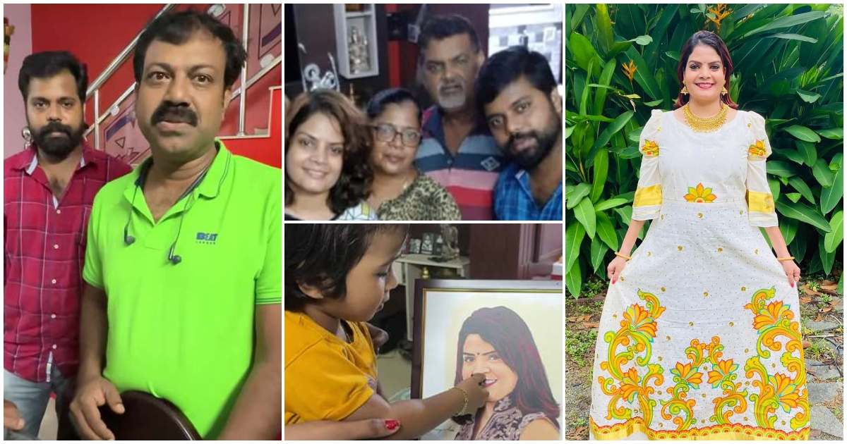 സ്വർഗ്ഗത്തിലെ സുബിയുടെ ഒന്നാം പിറന്നാൾ .!! സുബിയുടെ ഫോട്ടോക്ക് കേക്ക് ...